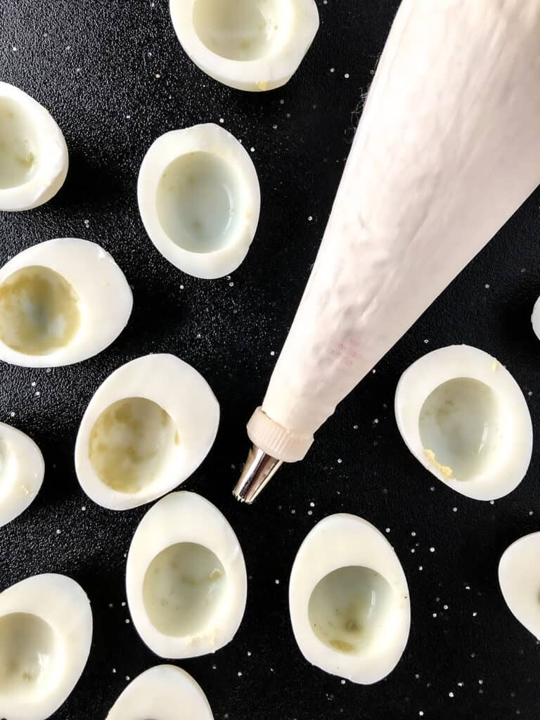 Easy Deviled Eggs 101 - Appetizer Bliss