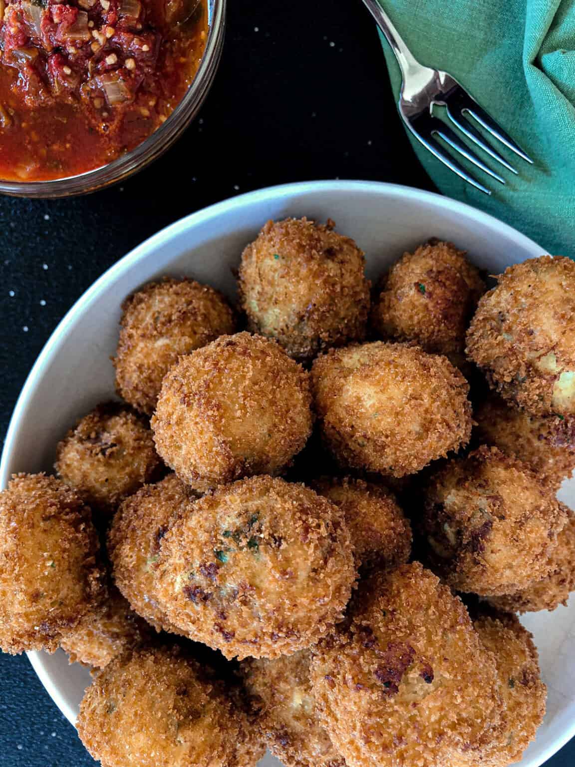 Cheddar Bacon Potato Croquettes - Appetizer Bliss