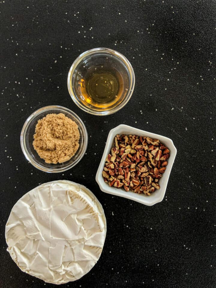 Easy Baked Brandy Pecan Brie - Appetizer Bliss