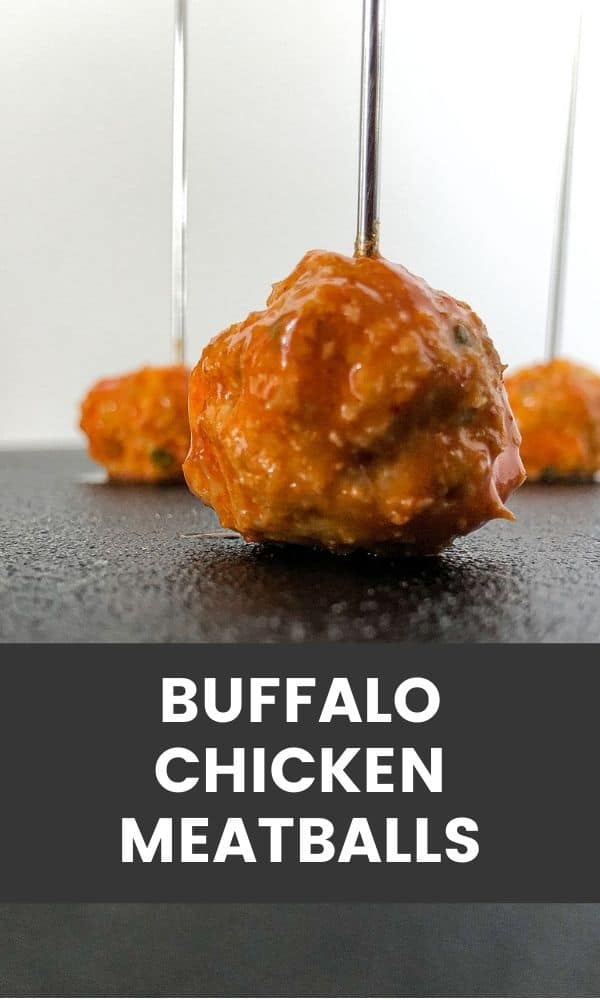 Buffalo Chicken Cocktail Meatballs - Appetizer Bliss
