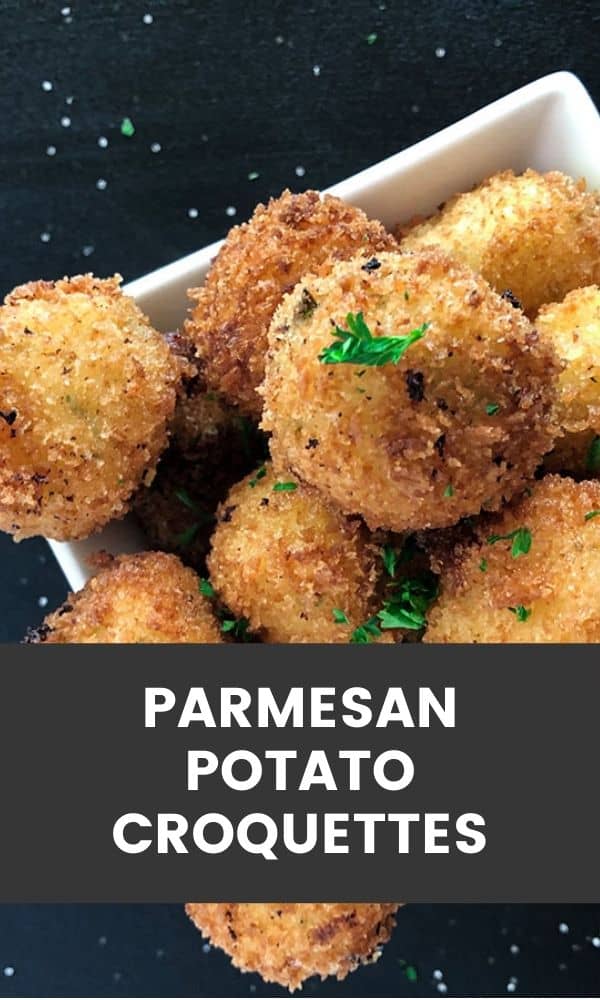 Parmesan Potato Croquettes - Appetizer Bliss