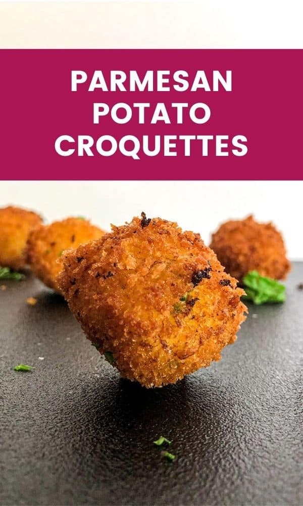 Parmesan Potato Croquettes - Appetizer Bliss