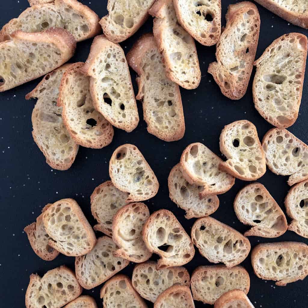 Caramelized Onion Brie Crostini - Appetizer Bliss