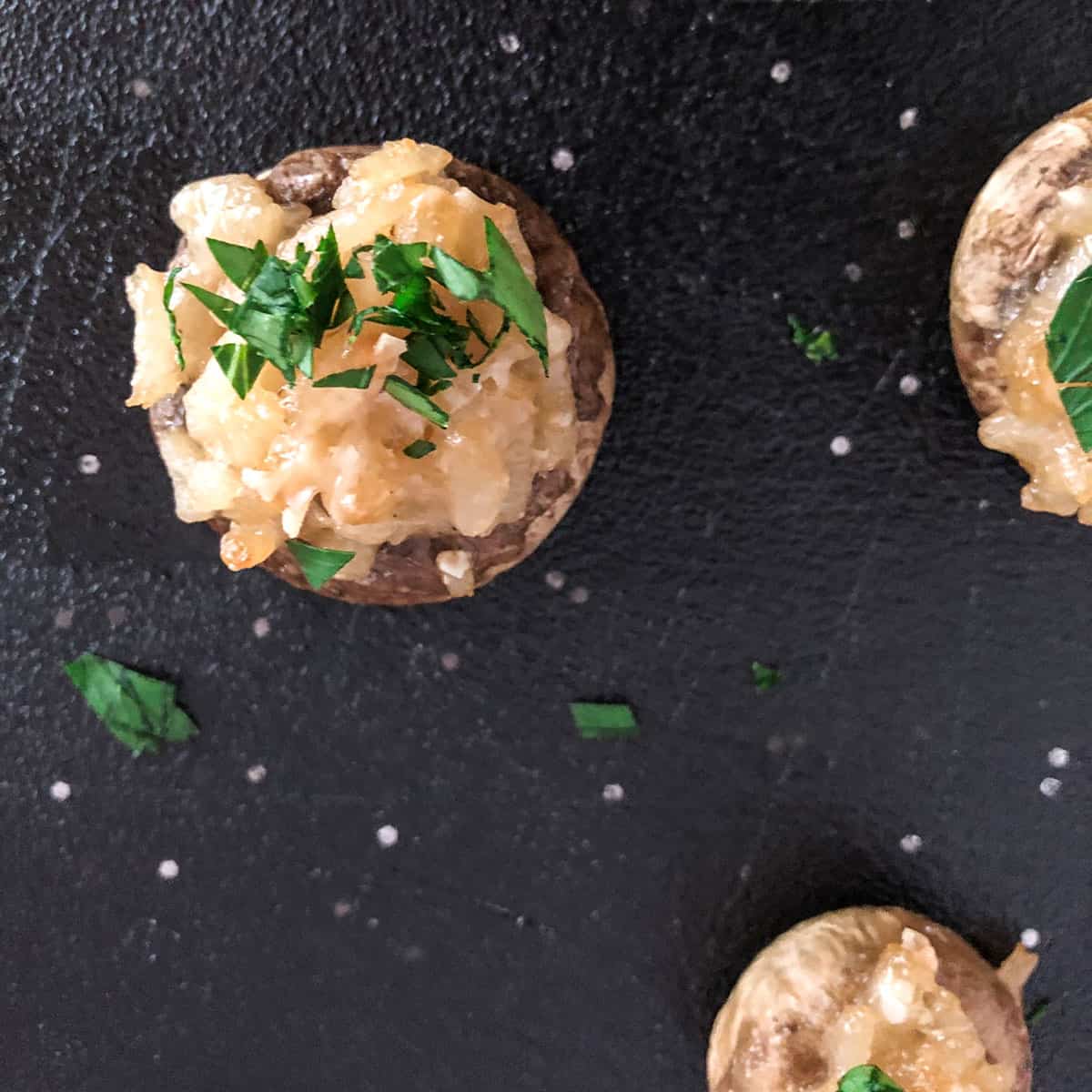 Risotto Stuffed Mushrooms - Appetizer Bliss
